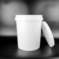 China ISO9001 Certified 20L Lubricant Bucket with Spout Lid - 29x26x37cm PP Container for Machine Oil for sale