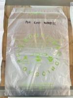China 35 Microns PVA Water Soluble Bags For Packaging Garment for sale