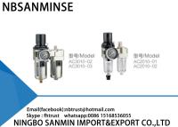 China Pneumatic Air Filter Regulator Lubricator Unit AC2010 Ac3010 AC4010 AC5010 AC600 Compressor Parts for sale