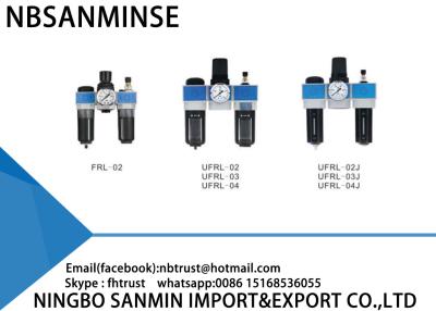 China UFRL Pneumatic Filter Regulator Lubricator Air FRL Unit With Anti Acid Bowl for sale