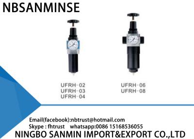 China UFRH Adjustable Air Regulator Filter Lubricator - 10℃ - 60℃ Ambient Temperature for sale