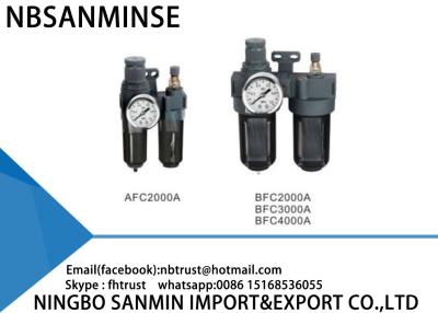 China Instrument Air Filter Regulator Lubricator High Performance AFC / BFC Series for sale