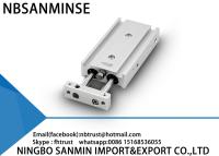 China Custom Double Rod Pneumatic Air Cylinder Basic Type 6mm 10mm 15mm Bore Size for sale
