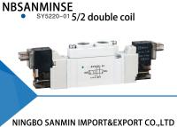 China SY5000 Mini Pneumatic Solenoid Valve 220VAC  Dustproof 5 / 2 5 / 3 Position for sale