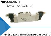 China SY5000 Mini Pneumatic Solenoid Valve 220VAC  Dustproof 5 / 2 5 / 3 Position for sale