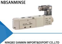 China Double / Single Coil Electro Pneumatic Solenoid Directional Control Valve 1 / 8 Inch for sale