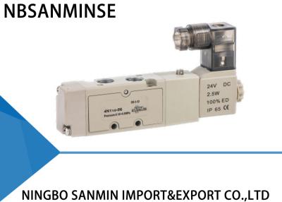 China Double / Single Coil Electro Pneumatic Solenoid Directional Control Valve 1 / 8 Inch for sale