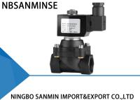 China Z5 Plastic Solenoid Valve Zero pressure Thread Connection ISO9001 Certification for sale