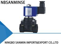 China Z5 Plastic Solenoid Valve Zero pressure Thread Connection ISO9001 Certification for sale