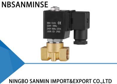 China Professional P2 Small Brass Solenoid Valve 3 / 8 