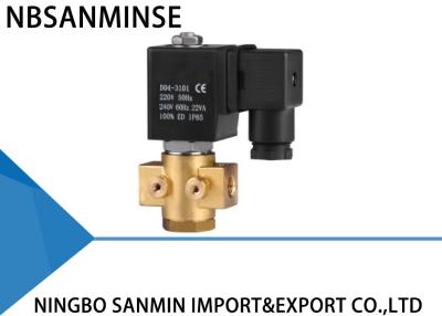 China Bistable P3 Brass Solenoid Valve 1 / 4 Inch High Frequency NBSANMINSE for sale