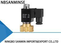 China Bistable P3 Brass Solenoid Valve 1 / 4 Inch High Frequency NBSANMINSE for sale