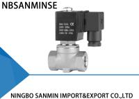 China Thread Connection P5 Air Compressor Solenoid Valve 220VAC / 230VAC / 240VAC for sale