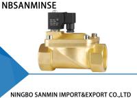 China P6 Two Way Forged Brass Solenoid Valve Pilot Operated Solenoid Valve for sale