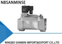 China P7 Large Diameter Normally Open Solenoid Valve Stainless Steel 304 / 316 for sale