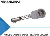 China Pneumatic Wear-proof Double Disc Valve For Pebble Coal for sale