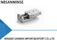 China MXS Pneumatic Air Cylinder Air Slide Table , Double Acting Pneumatic Cylinder for sale