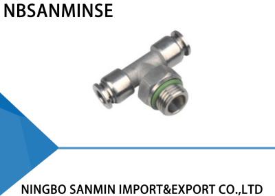 China Metric High Flow Stainless Steel Air Fittings - 20 ℃ - 140 ℃ Temperature for sale
