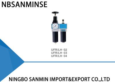 China UFR / LH SMC FRL Unit In Pneumatic System Air Pressure Regulator And Filter for sale