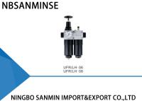 China UFR / LH SMC FRL Unit In Pneumatic System Air Pressure Regulator And Filter for sale
