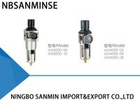 China AW Instrument Air Filter Regulator Lubricator 0 . 15MPa - 0 . 85MPa Operating Pressure for sale