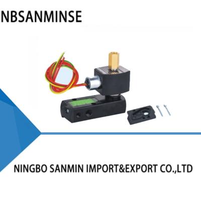 China NBR PUR Seal Slide Sleeve Pneumatic Solenoid Valve 0.2 - 1.0Mpa for sale