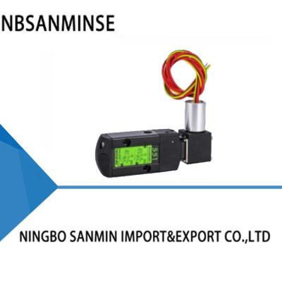 China Small Spool Plate Pneumatic Solenoid Valve Single Electric Control CT4 NBR PUR Sealed for sale