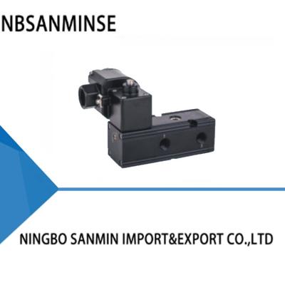 China Tube Plate Type Single Coil Pneumatic Solenoid Valve 0.15-0.8Mpa NBR Seal DC24V 3.5W for sale