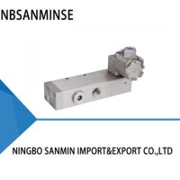 China SANMIN SUS316L Stainless Steel Pipe Type Explosion Proof Solenoid Valve 0.2-1.0Mpa 3.5W for sale