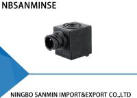 China Automobile Class F / H 10W DC24V Solenoid Valve Coil Plug Type HL012 UL for sale
