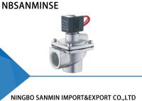 China SMC Similar Type Pneumatic Pulse Valve Right Angle G3 / 4 