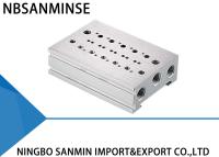 China Pneumatic Solenoid Valve Parts Manifold Base SMC AirTAC CKD Koganei Type for sale