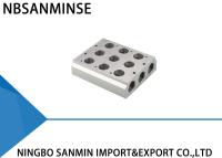 China ISO Pneumatic Solenoid Valve Manifold Assembly for Airtac Festo Parker CKD  SMC  Valve Combination Base for sale