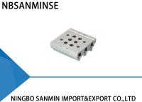 China ISO Pneumatic Solenoid Valve Manifold Assembly for Airtac Festo Parker CKD  SMC  Valve Combination Base for sale