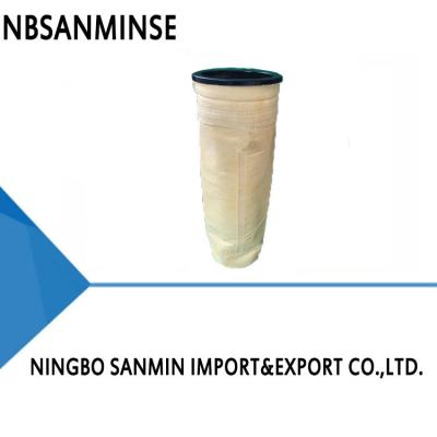 China Normal Temperature Needle Felt Dust Bag 700g/M2 Oilproof Air Filter Dust Proof Baghouse filter bags for sale