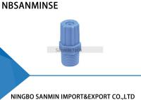 China PTC Plastic Straight Pneumatic Pipe Air Hose Quick Fittings Mini Connector Iron High Quality Sanmin for sale