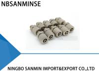 China TC Two Touch Fitting Polyurethane Nylon Tube Air Pneumatic Parts Components Straight Sanmin for sale