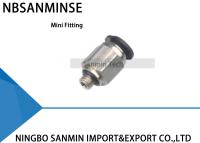 China PC - C Compact One Touch Fitting Mini Fittings Pneumatic Push In Pneumatic Air Male Straight Fitting Sanmin for sale