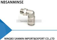China MPL All Metal Pneumatic Air Fittings Male Elbow Air Fittings Connector for sale