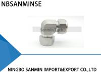 China UE Union Elbow Stainless Steel SS316L Plumbing Fitting Pneumatic Air Fitting High Quality Sanmin for sale