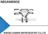 China RUBT Union Tee Stainless Steel SS316L Plumbing Fitting Pneumatic Air Fitting High Quality Sanmin for sale