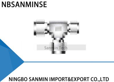 China RUBT Union Tee Stainless Steel SS316L Plumbing Fitting Pneumatic Air Fitting High Quality Sanmin for sale