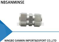 China U Type Equal Union Pneumatic Air Fitting Tube To Union High Quality Plumbing Fitting Sanmin for sale