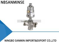 China Pneumatically Operated 3 - Way Angle Seat Valve Manifold Valve Type JDF1300 for sale