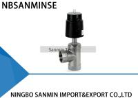 China JDF1400 / JDF1500 Pneumatic Angle Seat Valve SS 304 Pneumatic Drain Valve for sale