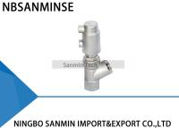 China JDF900 - 1 JDF900 - 2 Pneumatic Angle Seat Valve Vertical Filling Thread Connection for sale