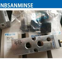 China 1/4 1/8 Pneumatic Solenoid Valve Original Festo Solenoid Valve NBSANMINSE MFH for sale