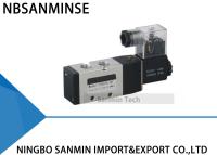 China 1/4 3/8 1/2 Electrical Pneumatic Solenoid Valve NBSANMINSE PU520 Air Control Valve for sale