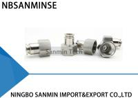 China NBSANMINSE SSPCF M5 M6 1/8 1/4 3/8 1/2 SS316L Internal Thread Parts Female Straight for sale