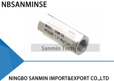 China 1/8 1/4 3/8 1/2 Standard Pneumatic Mechanical Valve NBSANMINSE KAM Pneumatic Check Valve for sale